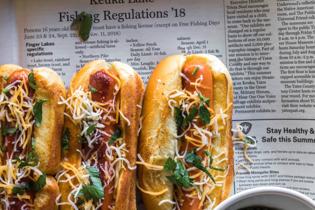 Hickory Smoked Regular Franks - Oak Hill Bulk Foods