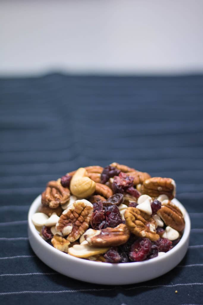 Raspberry Nut Snack Mix - Oak Hill Bulk Foods